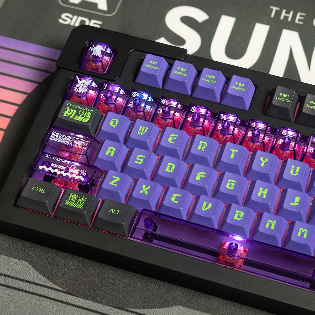 EVA Duplex Series Keycaps PC Add-on Keys