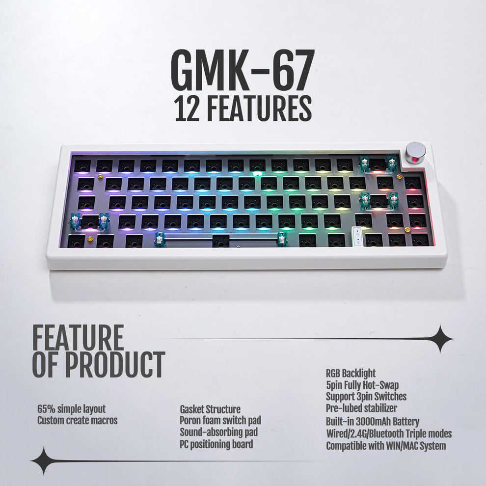 ZUOYA GMK67 Keyboard Kit