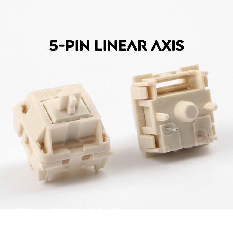 Kailh Switch Novelkey Cream Linear Five-Pin Shaft Switches Shaft Ice C