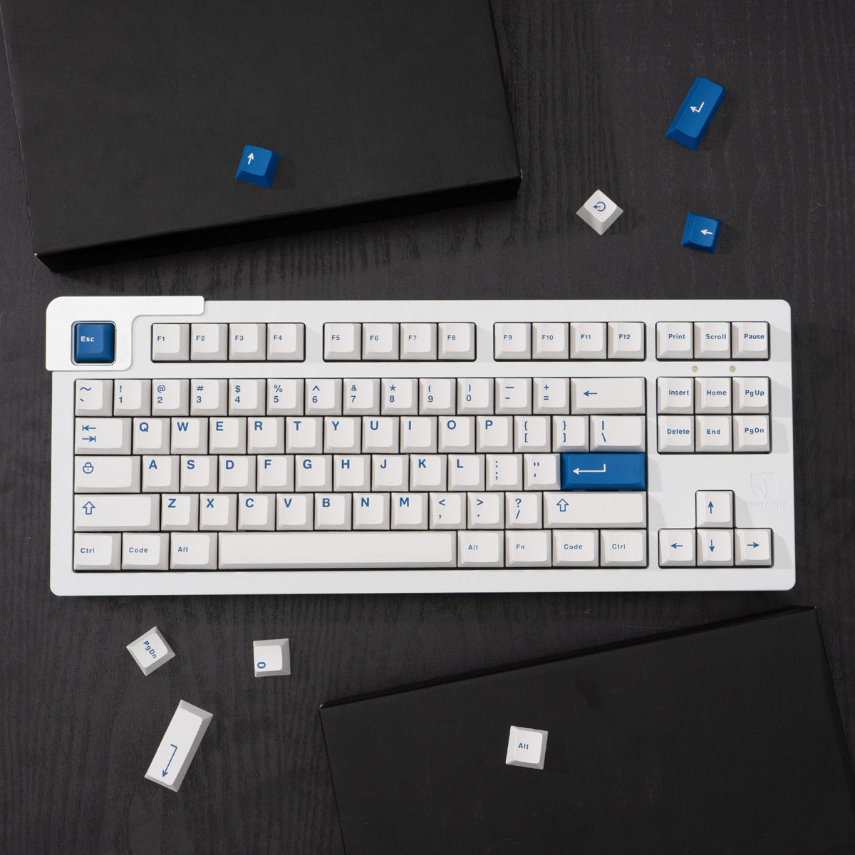 Classic Blue Keycap Double Shot Keycap Sa Profile English Custom ...