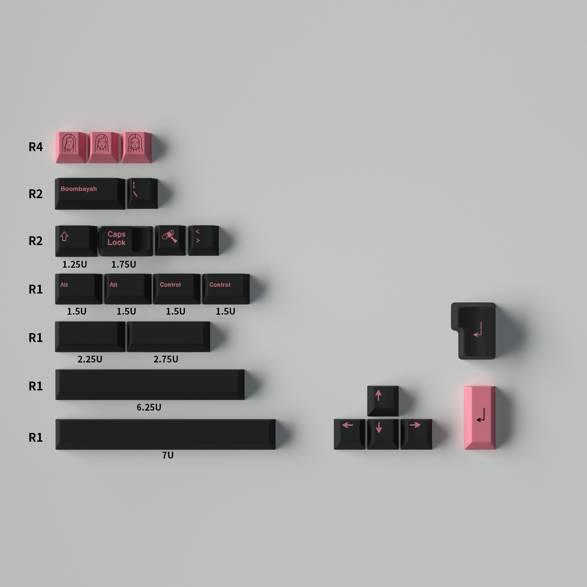 Yong Qiu Keycaps and Keycaps Accessories