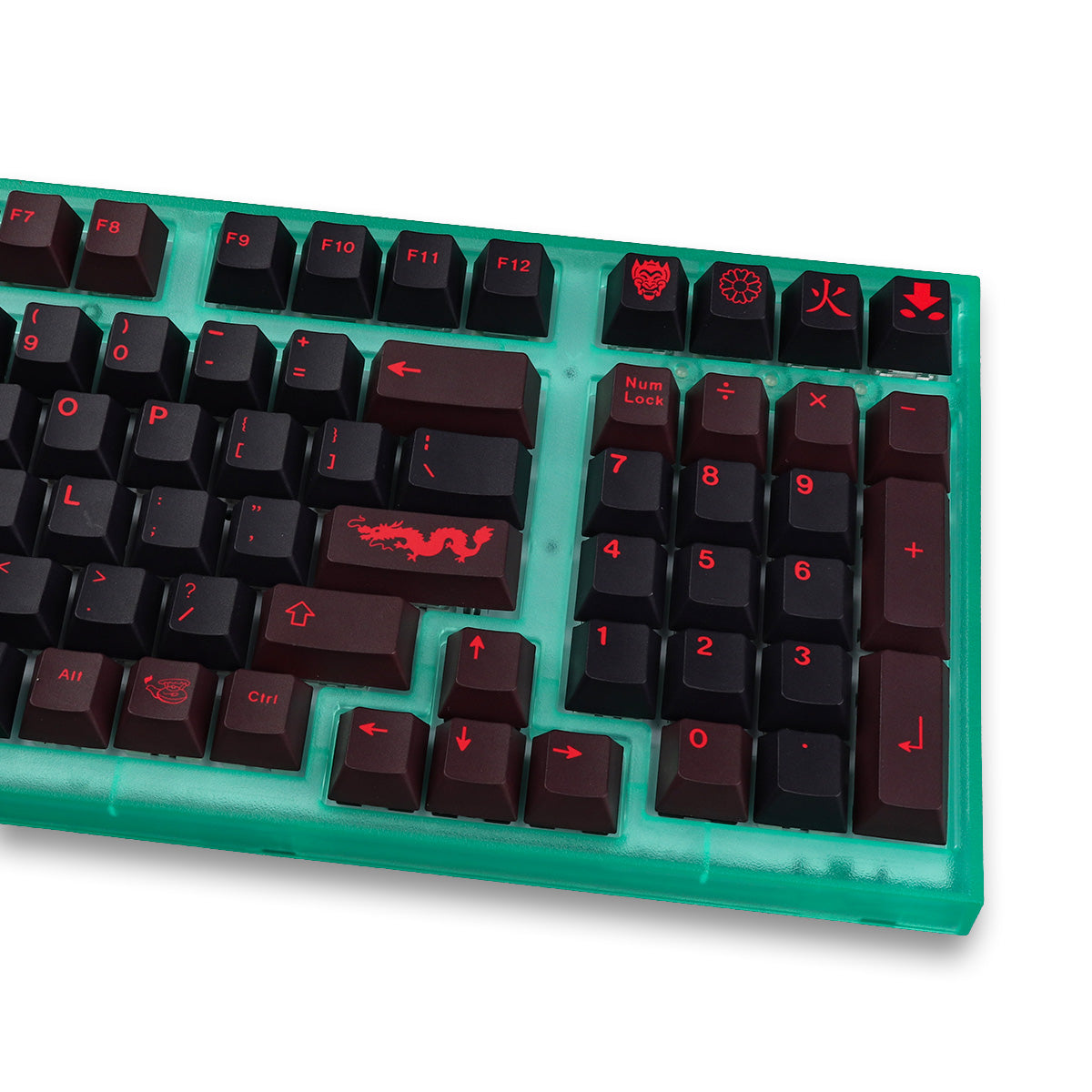 Red Dragon Keycaps PBT DYE-SUB Keycaps – Yong Qiu